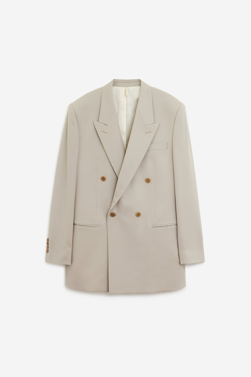 Blazer 90s DB BLAZER in cotone beige – Maxim | The 34