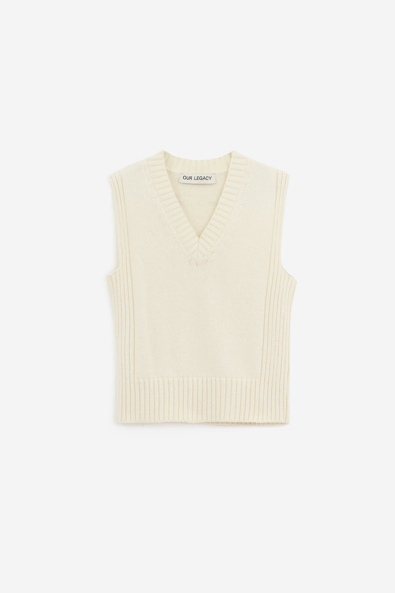 Topwear MICHIGAN TANK in cotone panna – Maxim | The 34